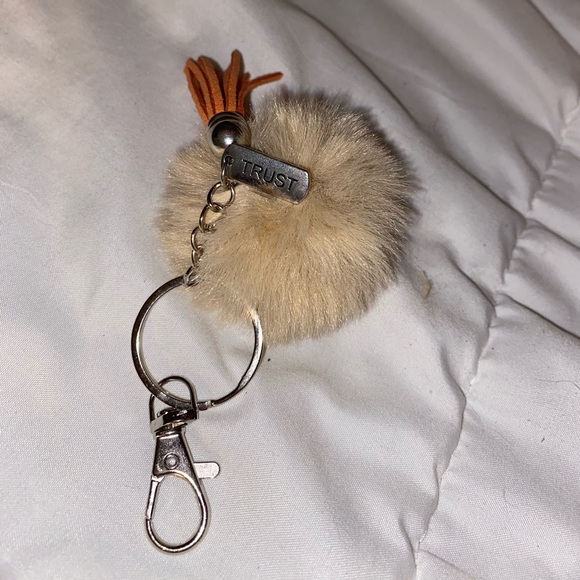 Accessories | Handmade Tan Trust Keychain | Poshmark